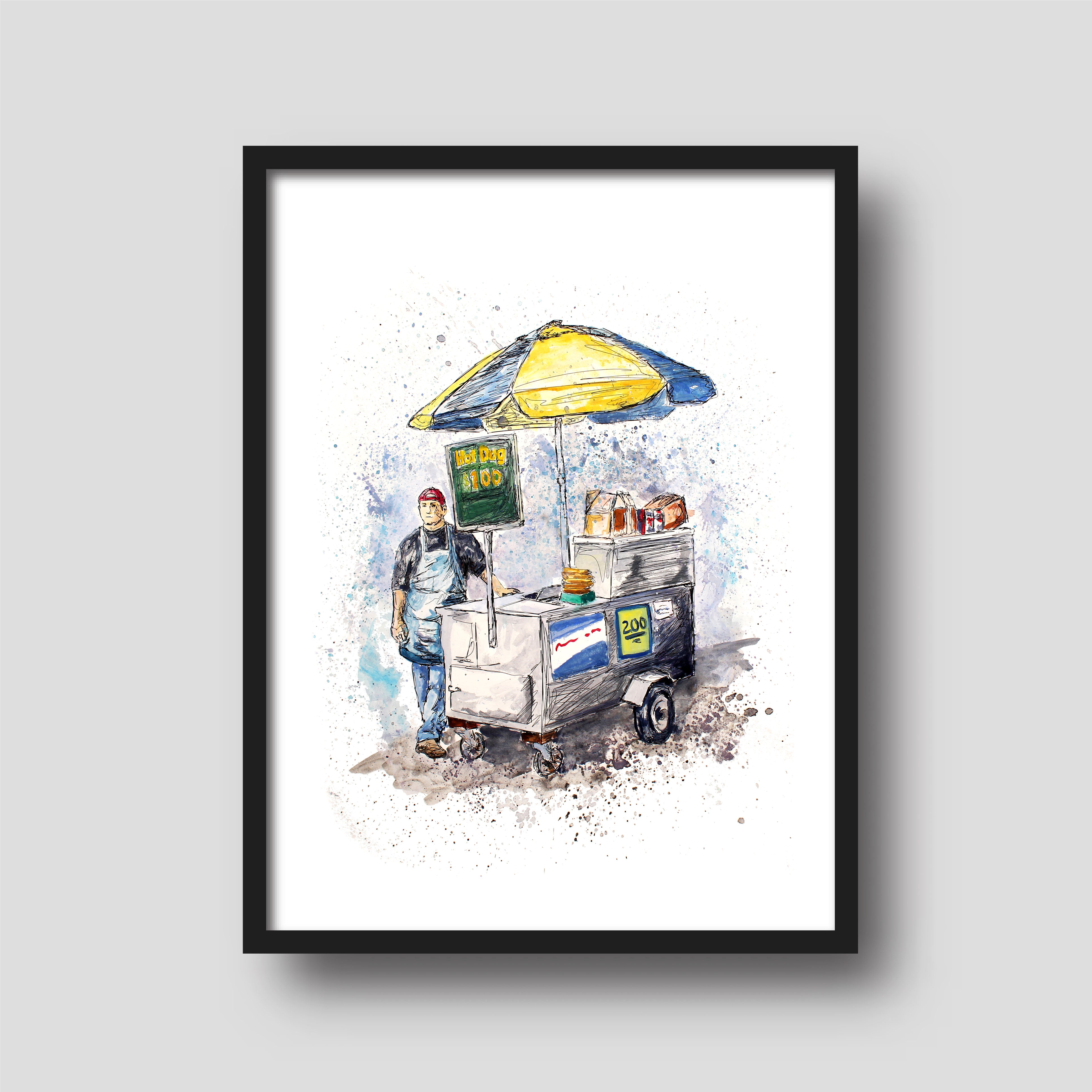 Originals - Watercolors – MTA-artwork